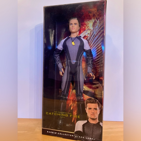 Barbie | Toys | Rare Barbie Black Label The Hunger Games Catching Fire ...